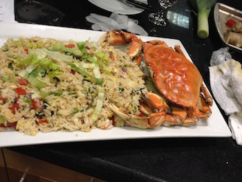 Chinese Crabmeat Fried Rice